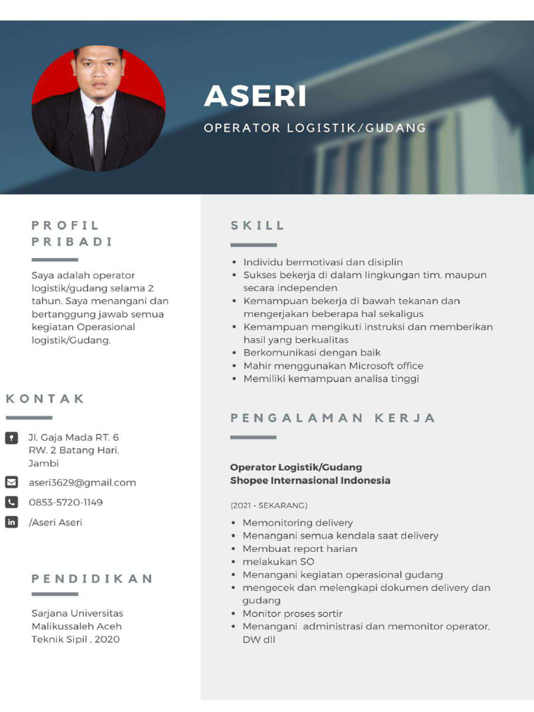CV Terbaru | PDF