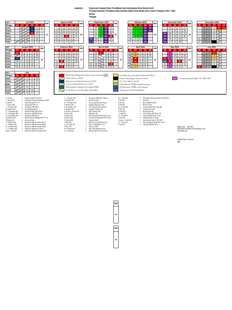 Kaldik 2023-2024 Edit | PDF