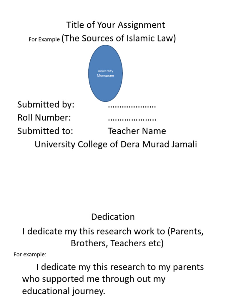 Assignment Sample | PDF Assignment Sample | PDF