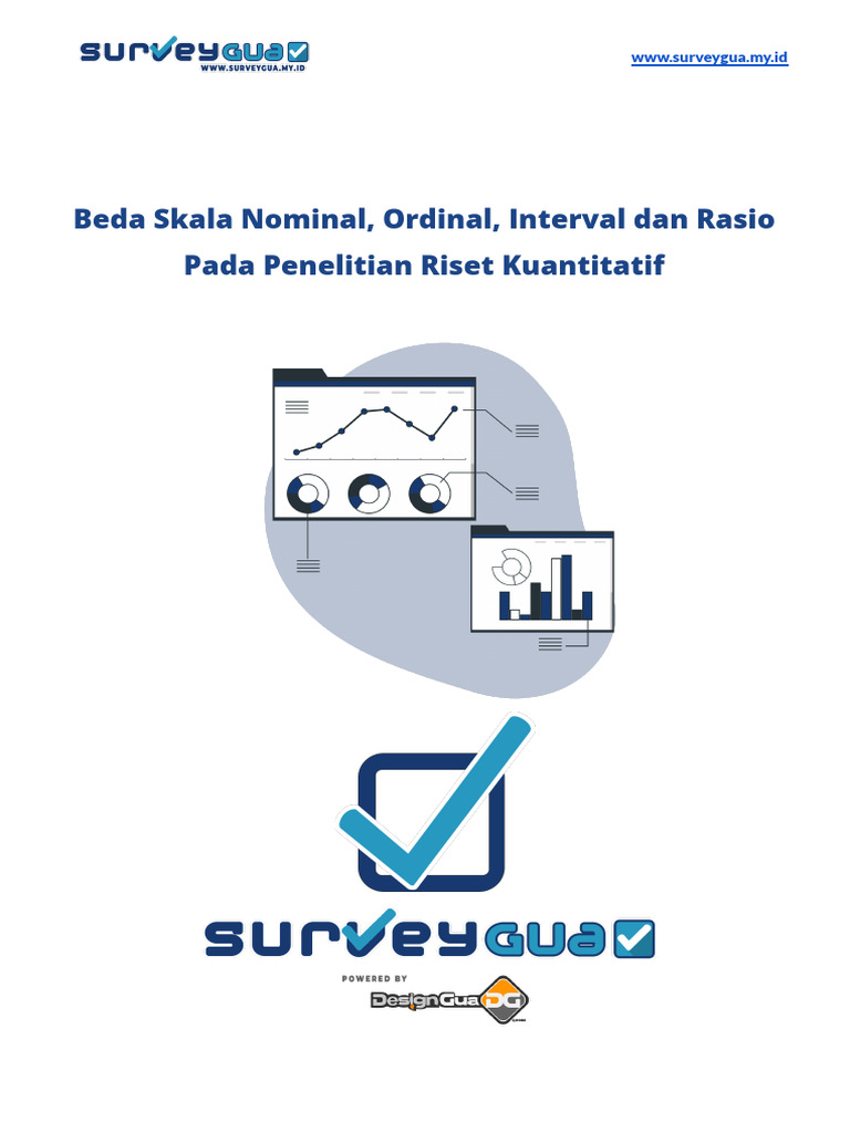 Beda Skala Nominal, Ordinal, Interval Dan Rasio - SurveyGua | PDF