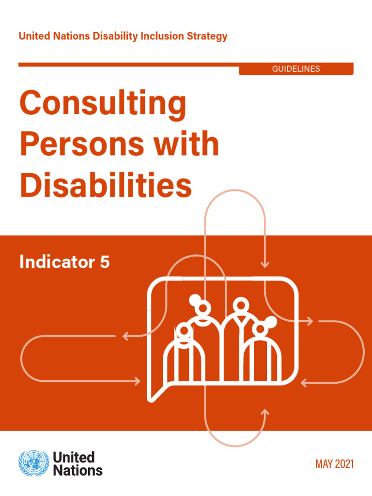 UN Disability-Inclusive Consultation Guidelines | PDF
