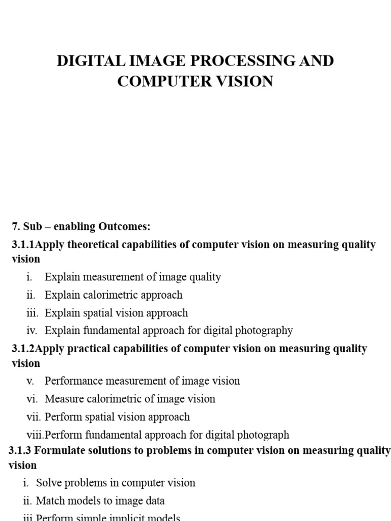 Image Processing-1 | PDF