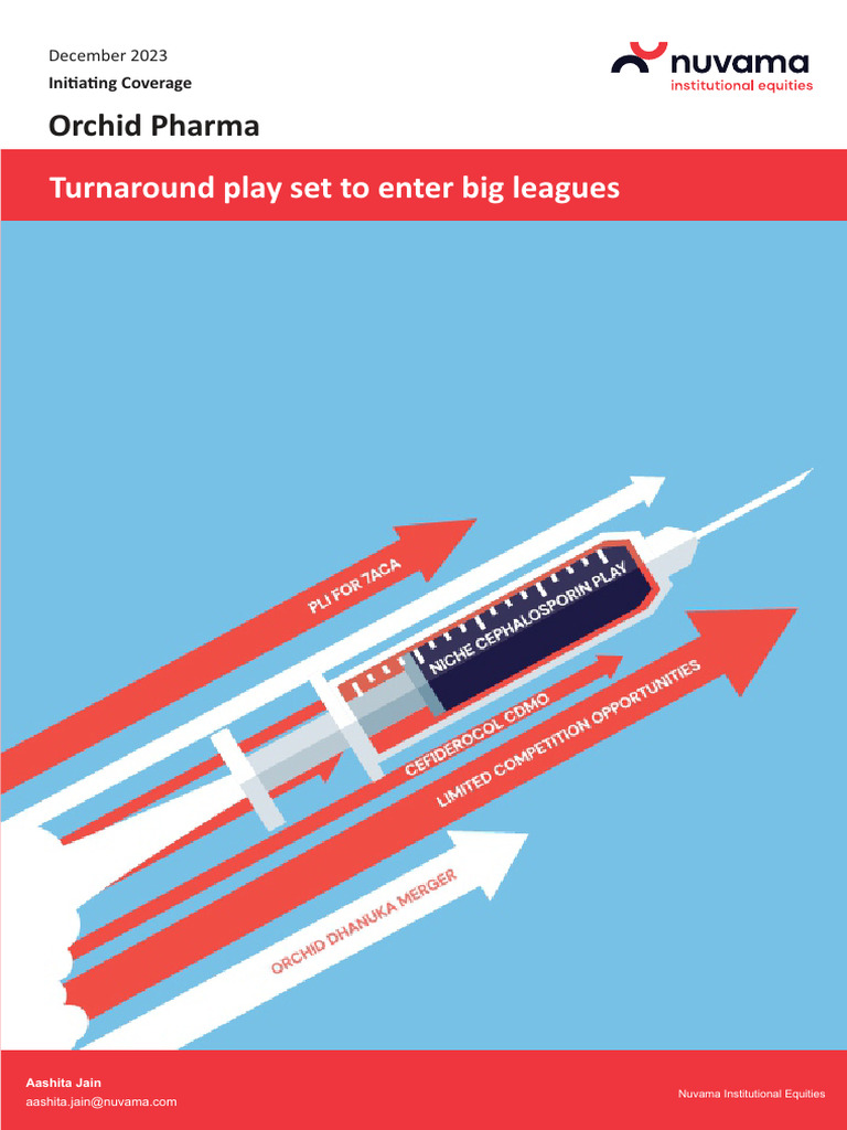 Orchid Pharma: Initiating Coverage Report | PDF | Finance & Money ...