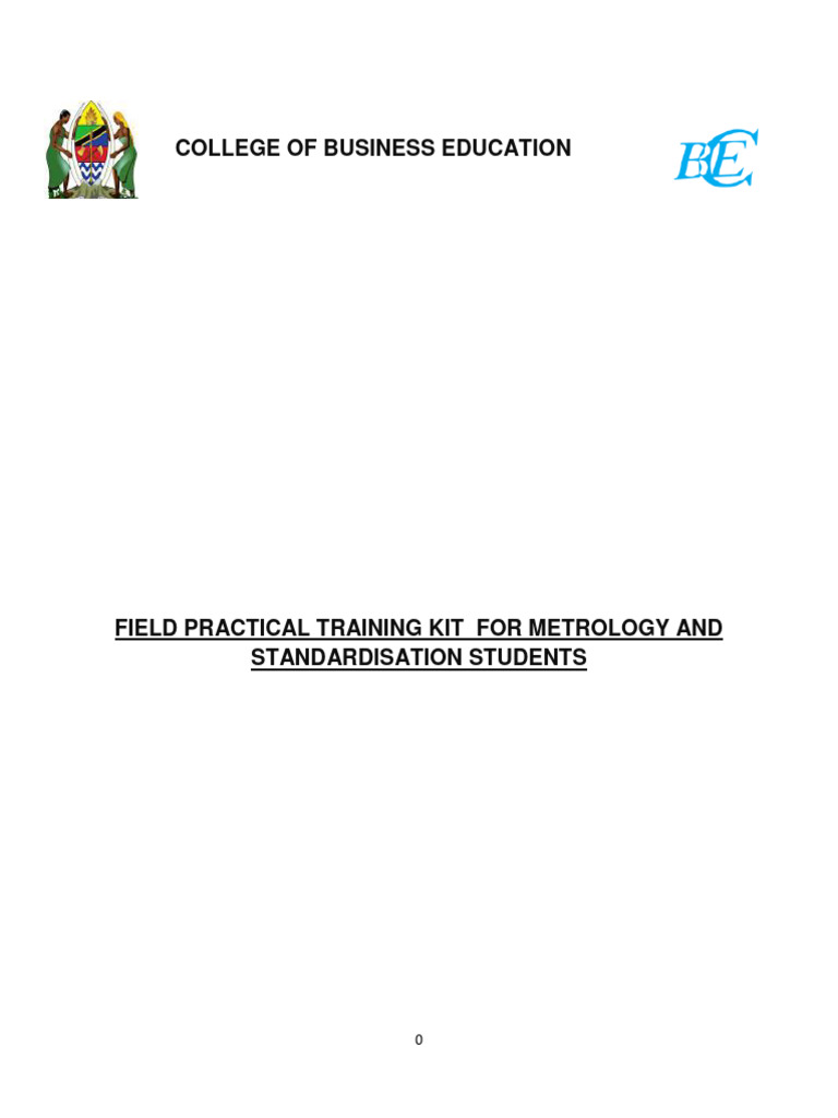 Field Practical Training Kit For Students METROLOGY | PDF