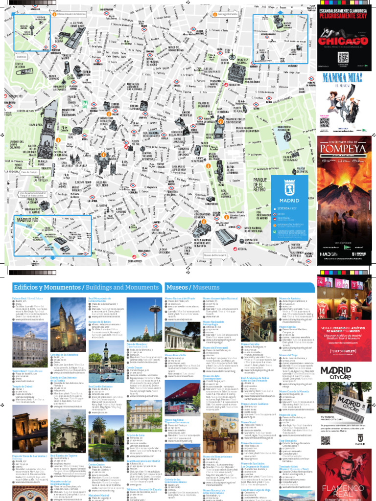 Mapa Turistico Madrid 22112023 | PDF