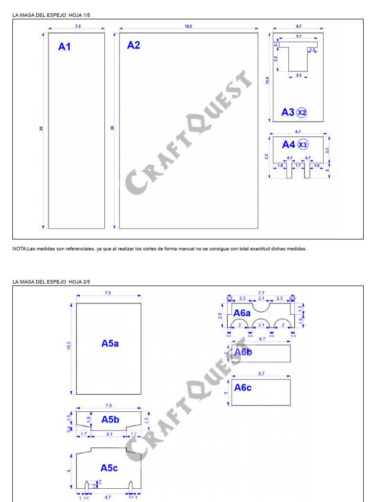INSERTEVA La Maga Del Espejo CRAFTQUEST PDF | PDF