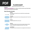 Tabel Simbol Flowchart | PDF