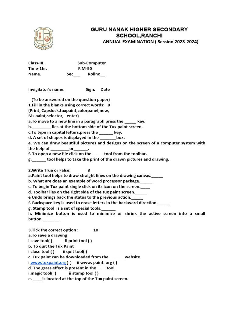 Computer Class3 | PDF