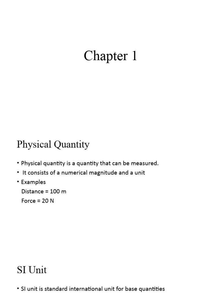 Physics Igcse Chapter 1 PPT For Teaching Purposes | PDF