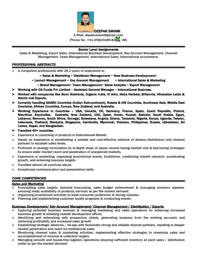 Deepak Swami, Trading, Delhi | PDF