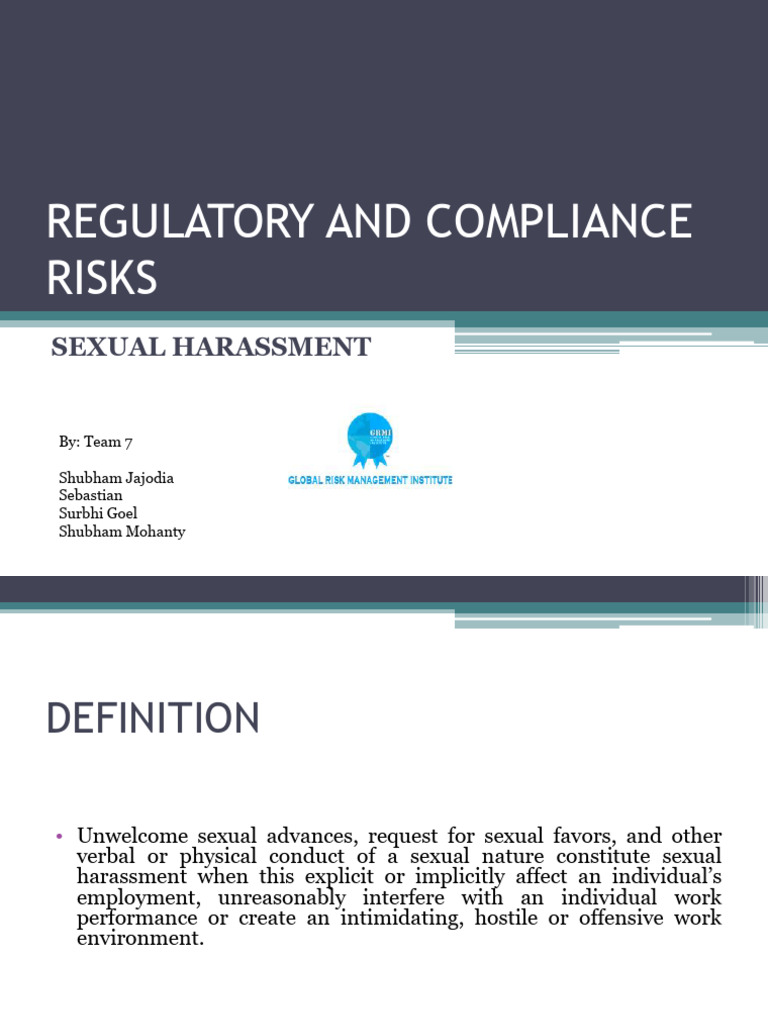 Understanding Workplace Sexual Harassment | PDF | Sexual Harassment ...