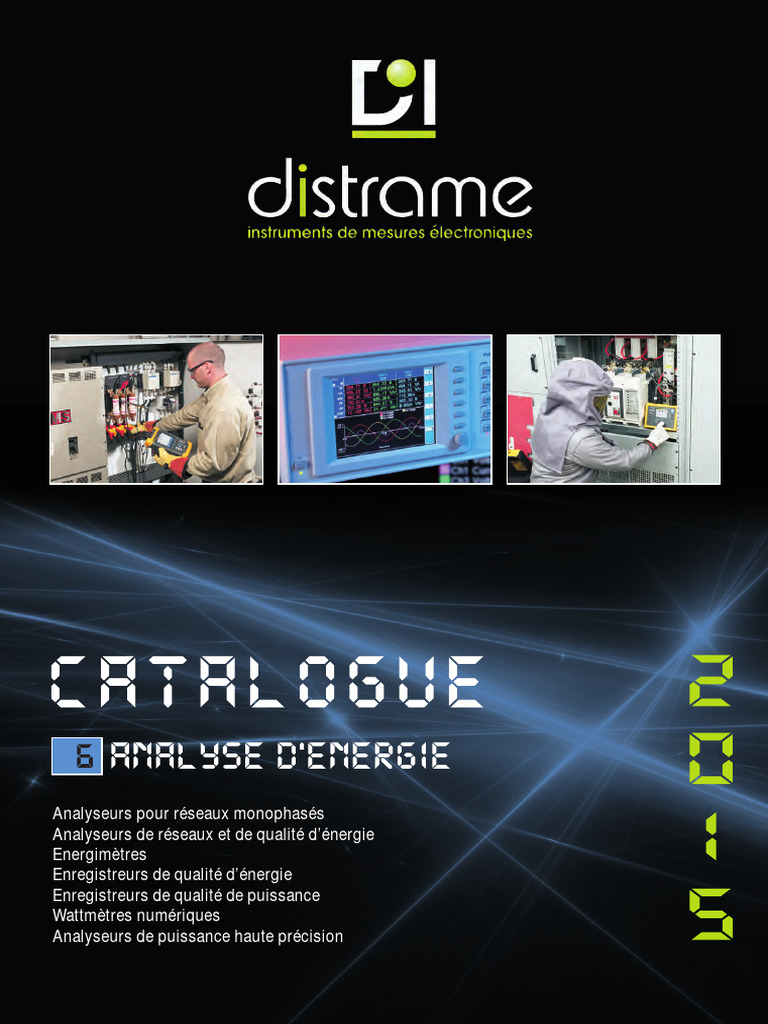 Catalogue General Distrame Chapitre6 Analyse Energie | PDF