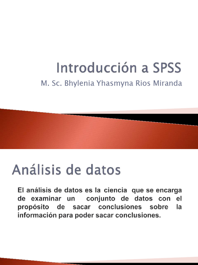 Spss 1 (1) SSPS | PDF
