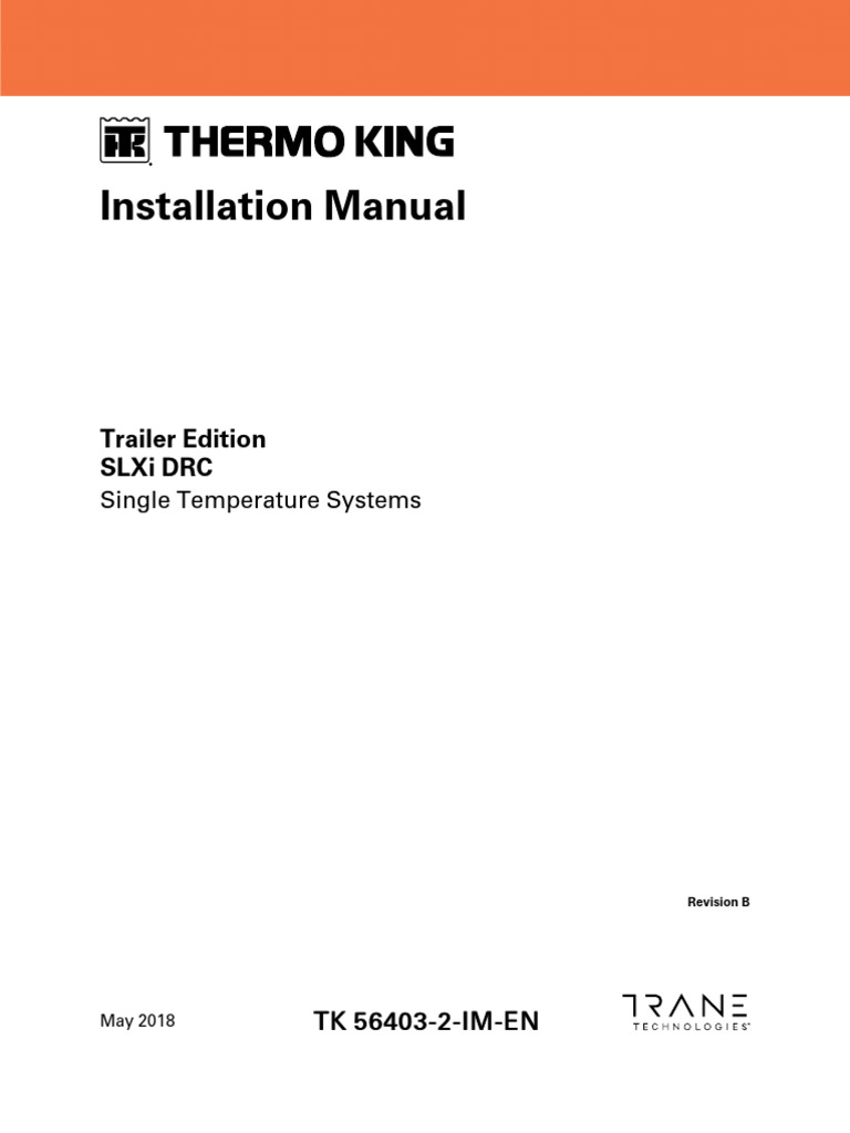 SLXi DRC Installation Manual | PDF