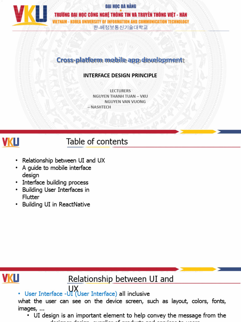 Section 6. Concepts of UI Design - EN | PDF