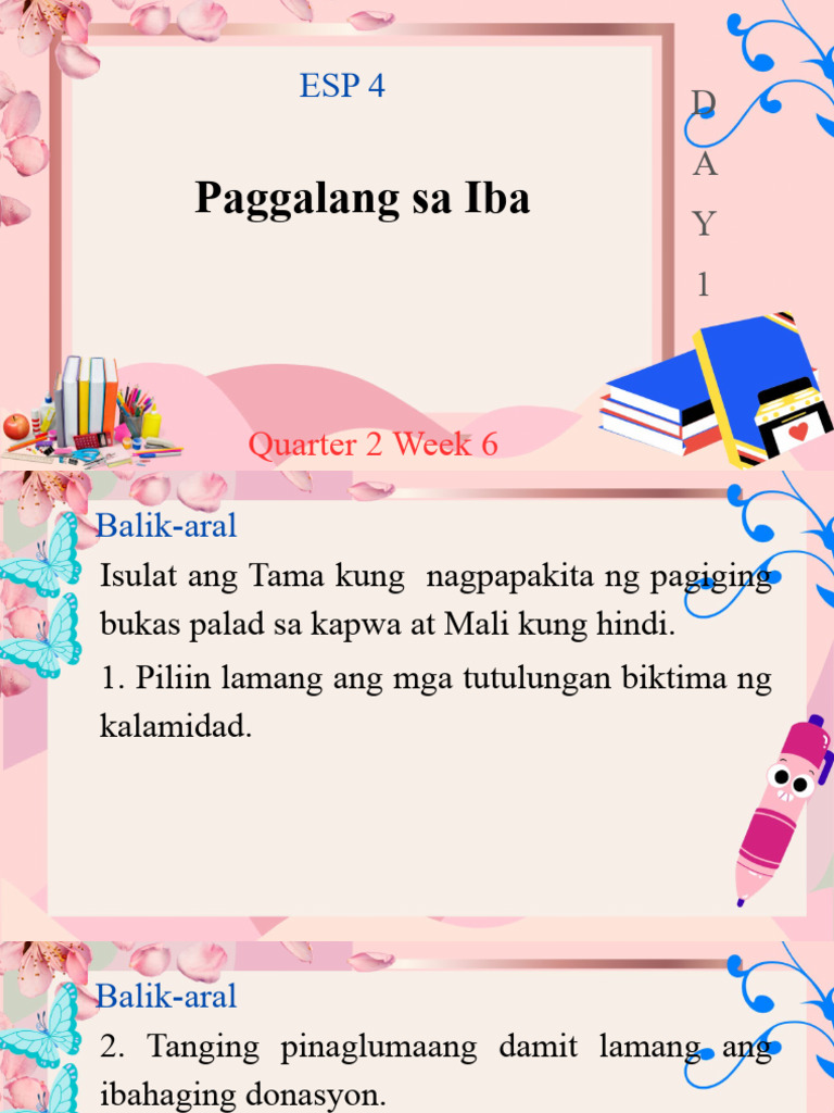 ESP4 Q2 W6 PPT (Autosaved) | PDF