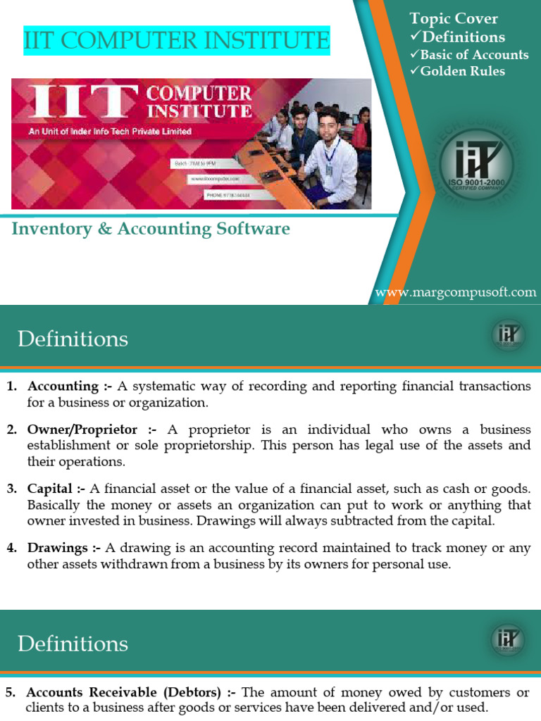 Basic of Accounts | PDF