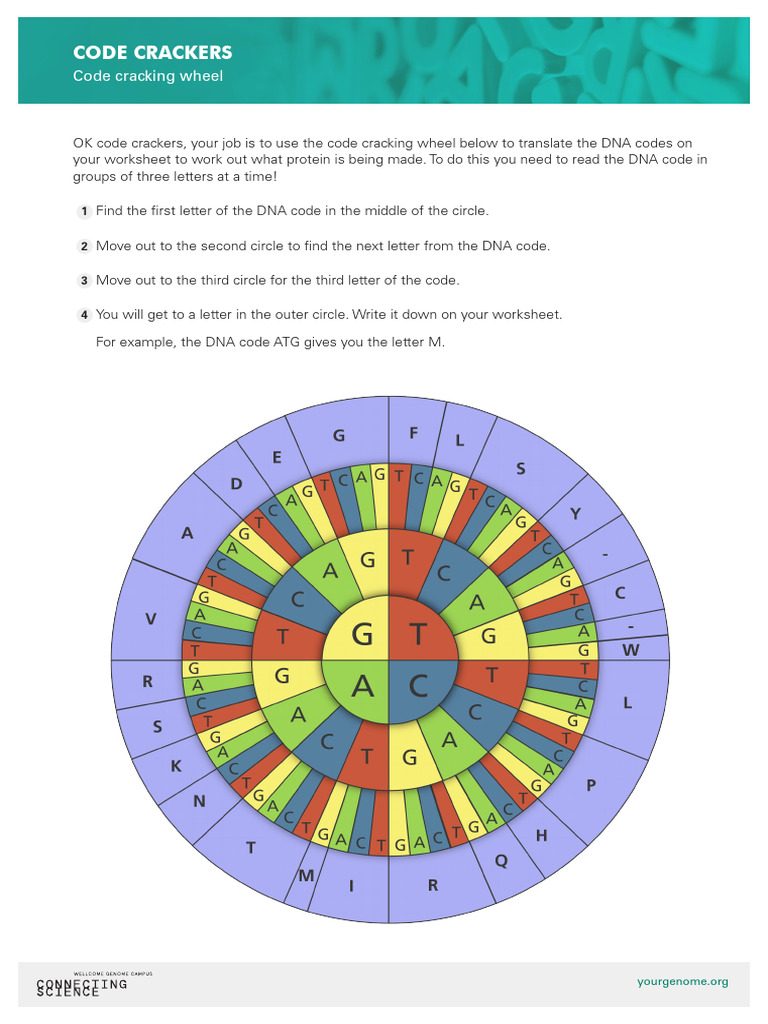 Codecrackers Codecrackingwheel Pdf