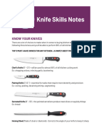 Knife Skills Poster | PDF