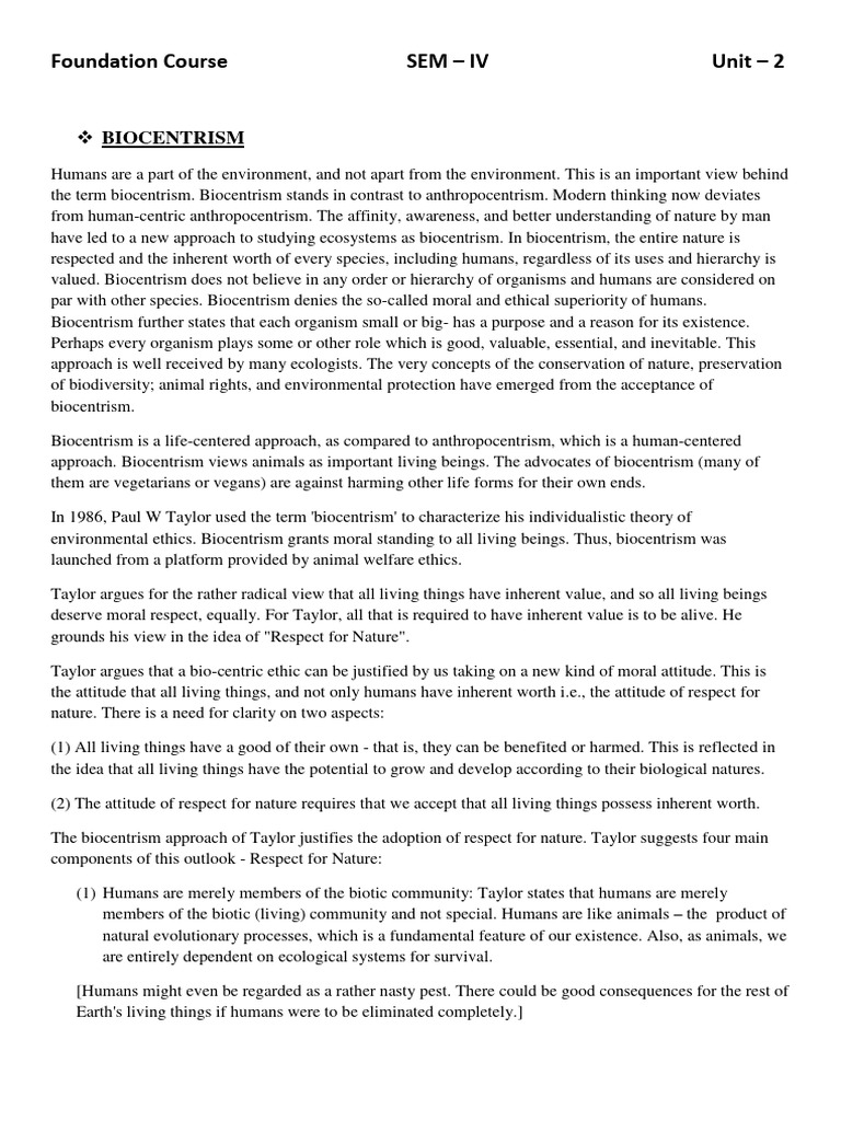 SYBCom FC SEM 4, Unit 2 Notes | PDF | Kyoto Protocol | Sustainability