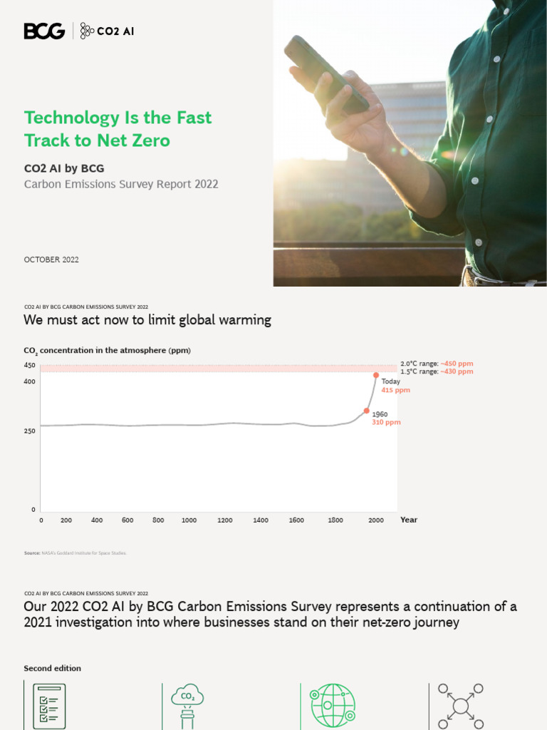 BCG-corporate CO2 Emissions - Technology-Is-the-Fast-Track-to-Net-Zero | PDF