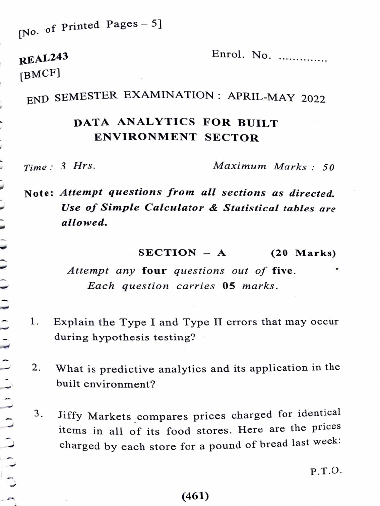 Data Analytics 2022 | PDF