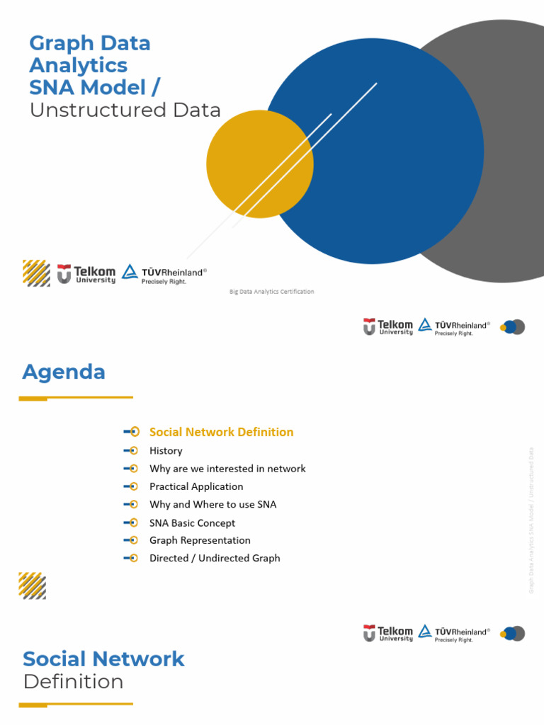 A. Graph Data Analytics SNA Model Unstructured Data | PDF