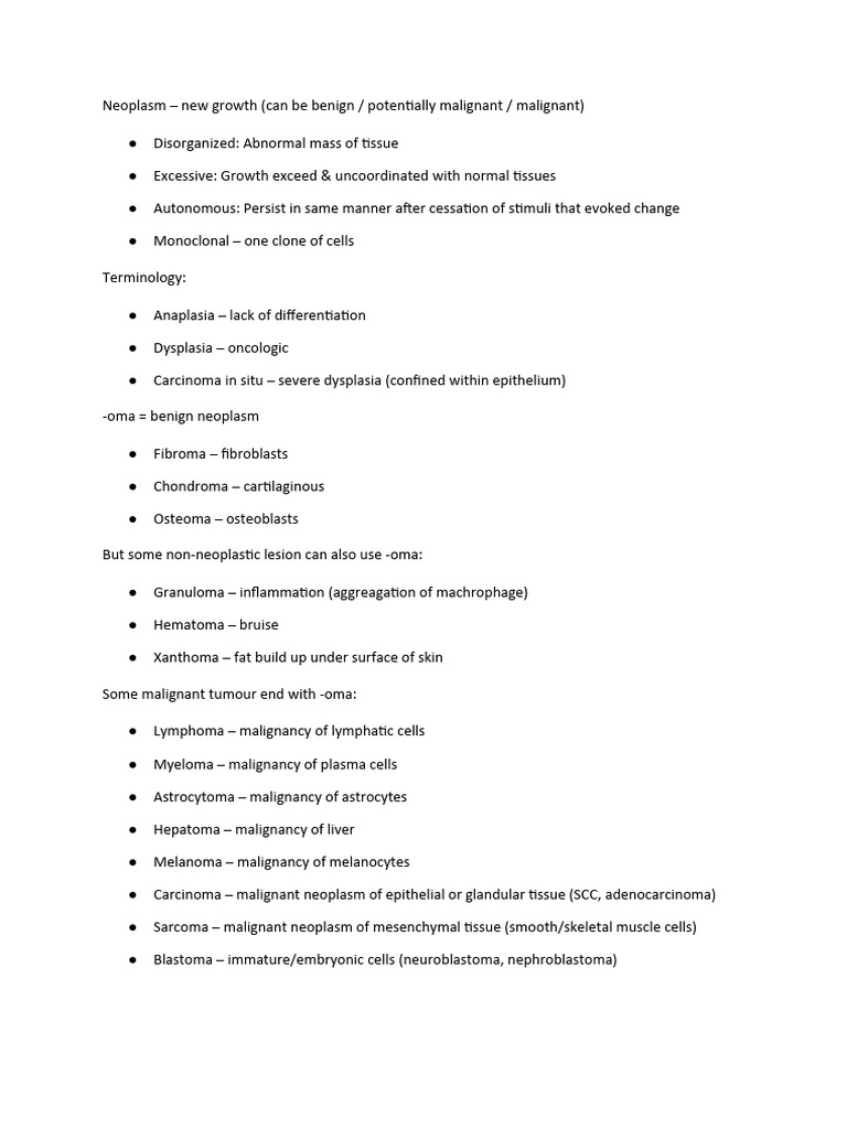 Neoplasm | PDF