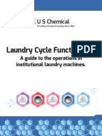 Laundry Standard Operating Procedures | PDF | Laundry | Washing Machine