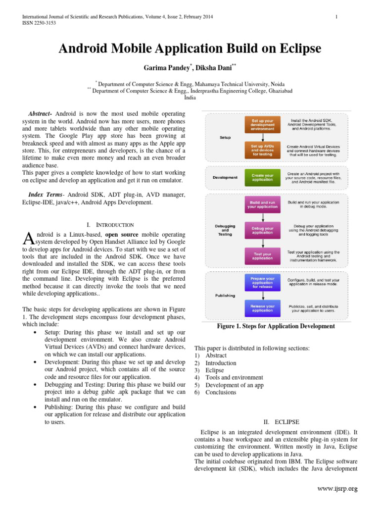 Android Mobile Application Build On Ecli | PDF | Computers