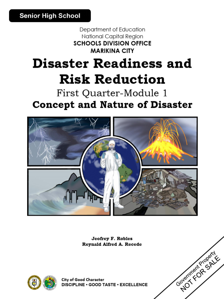 SHS-DRRR - MODULE 1 - Concept and Nature of Disaster | Download Free ...