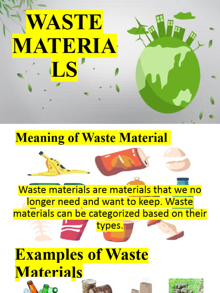 Waste Materials | PDF