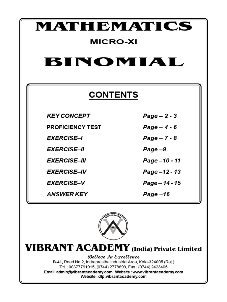 Binomial | PDF