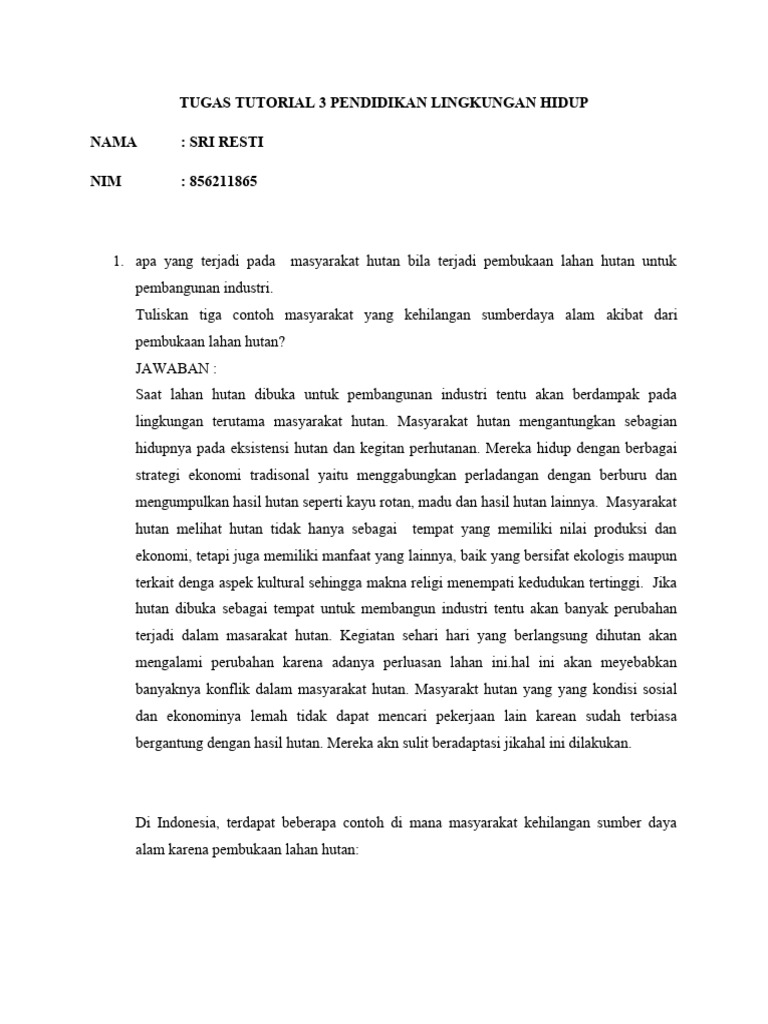 Tt3 Sri Resti PLH 2023 | PDF