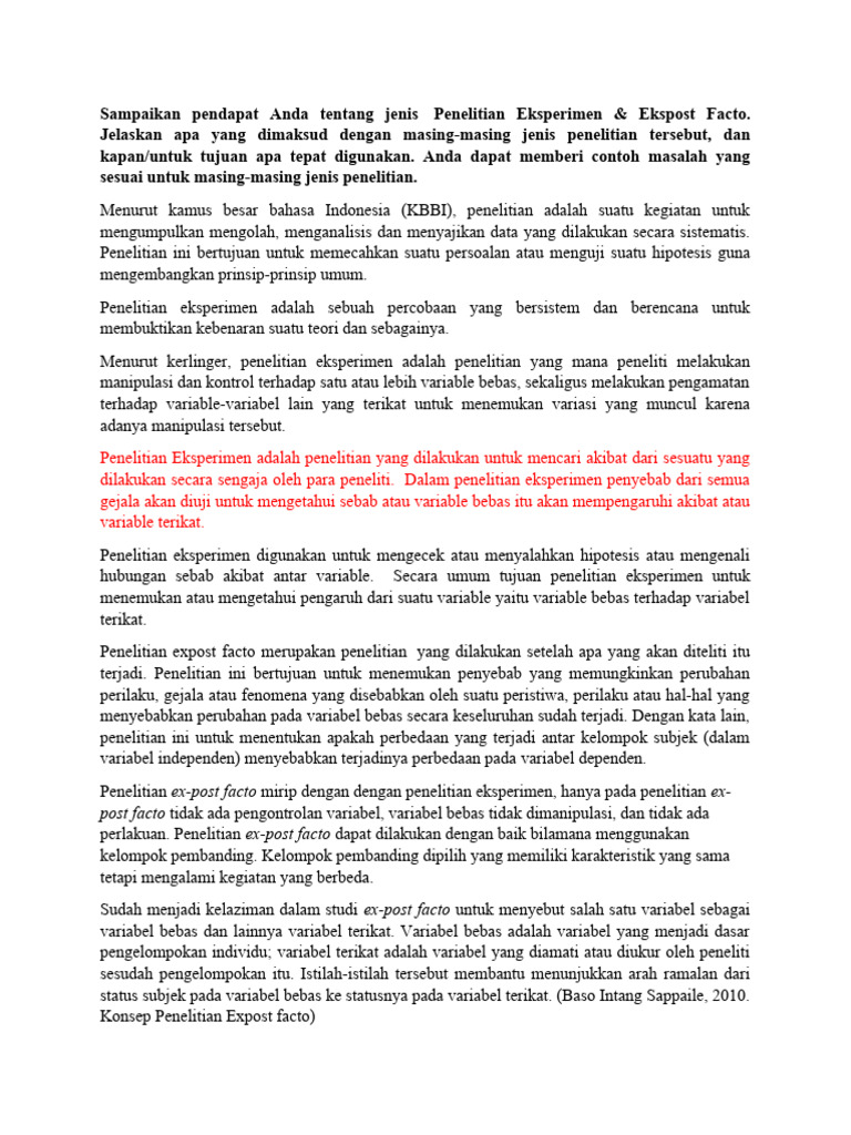 Diskusi 6 Metode Penelitian | PDF