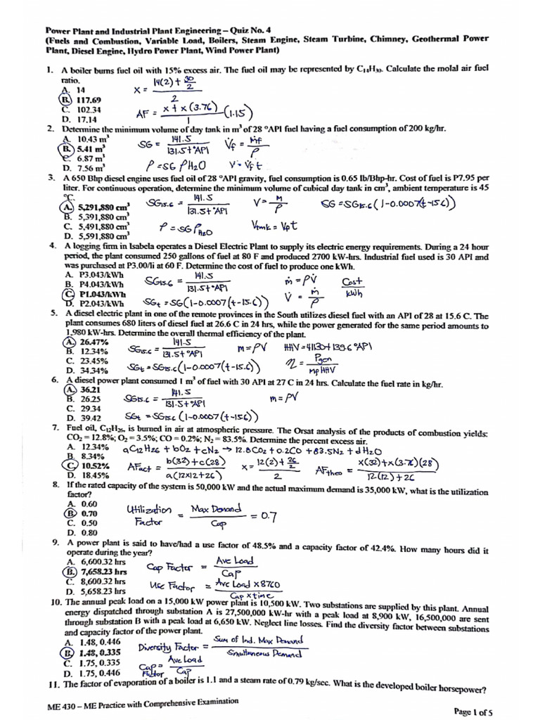 PIPE Quiz No. 4 Solution | PDF