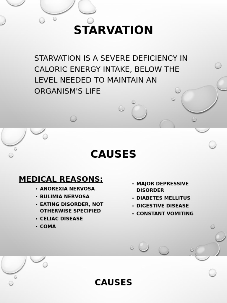 Starvation | PDF