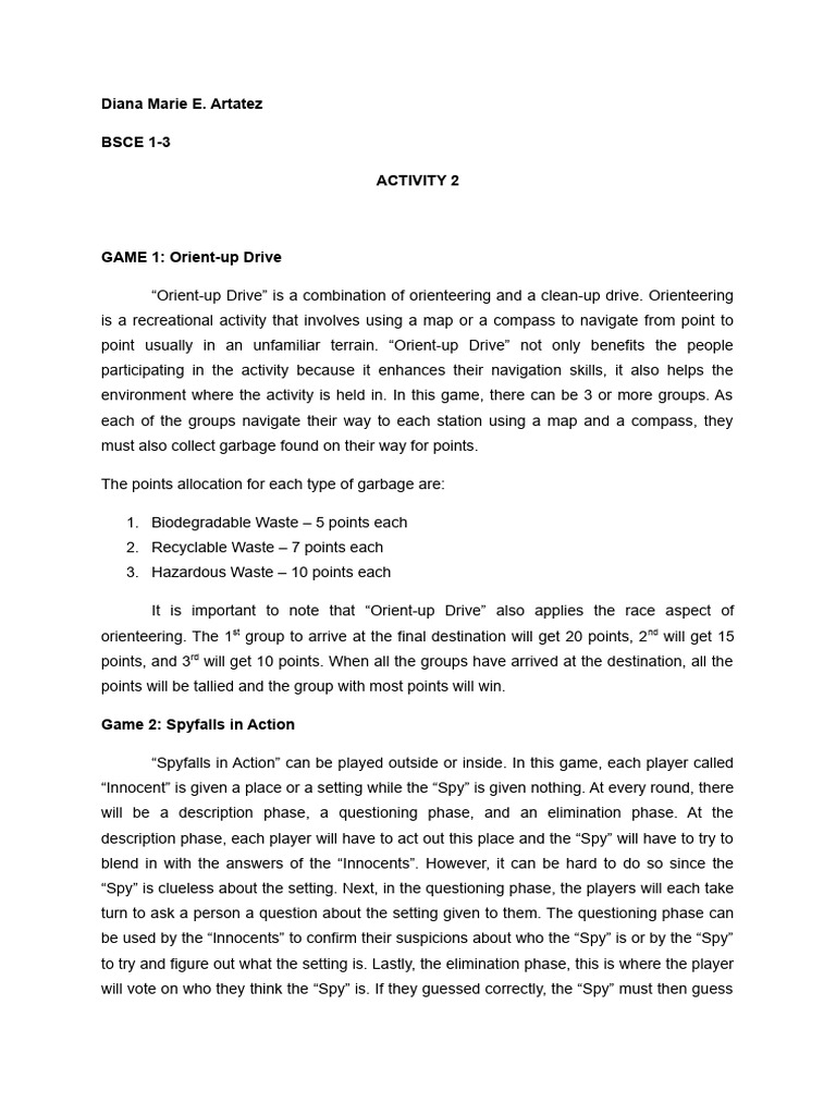 Activity 2 Module 6 | PDF