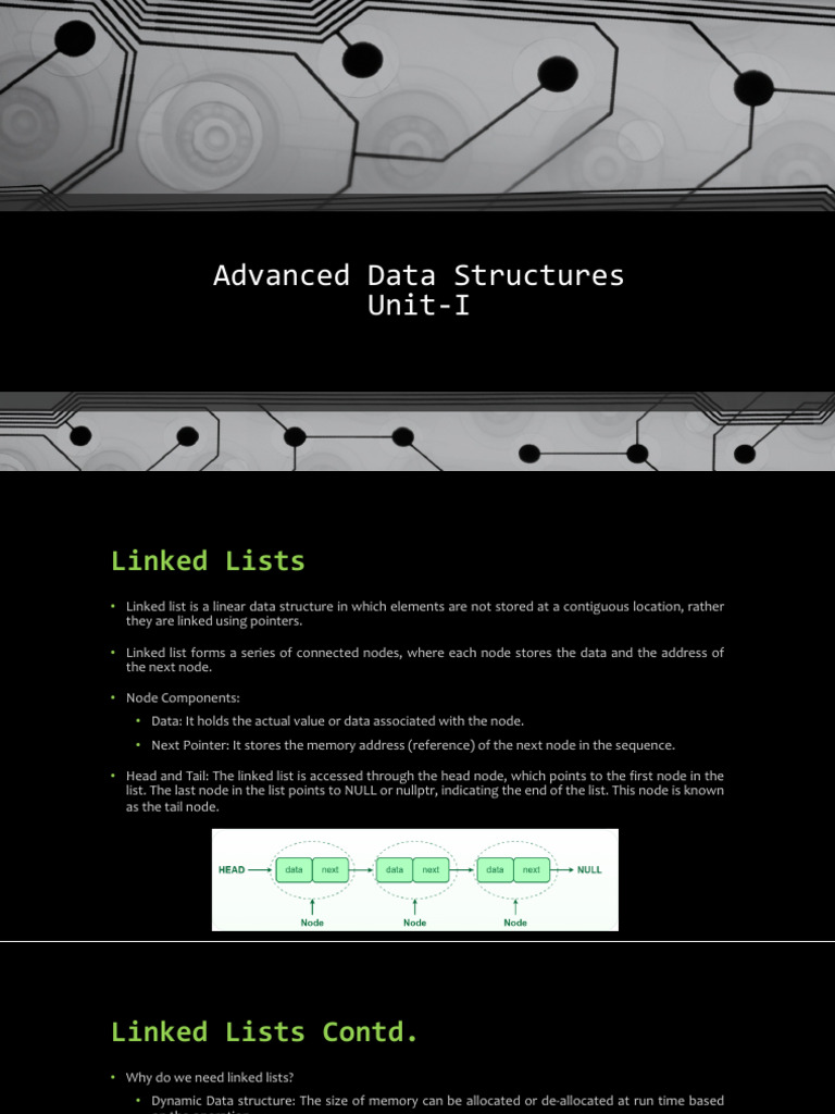 Linked Lists | PDF Linked Lists | PDF
