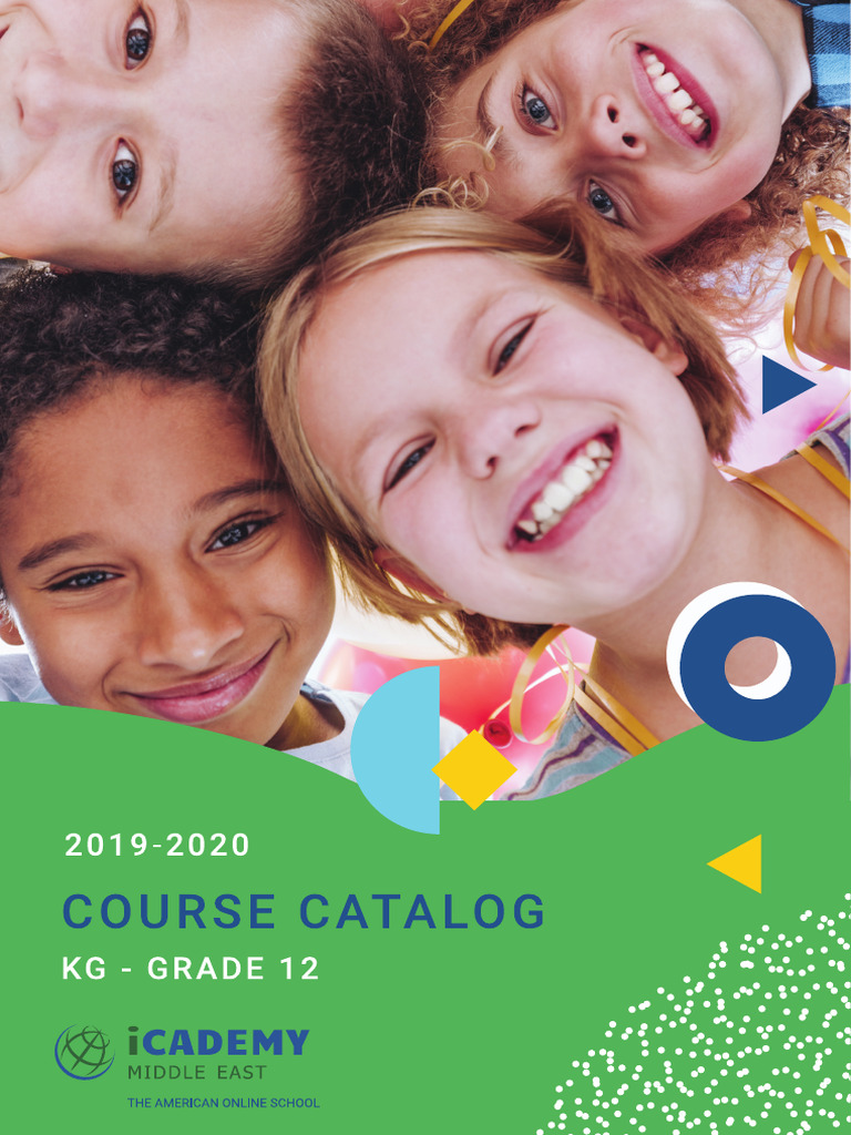 SY19 20 ICademy Course E Catalog Nov 2019 1 | PDF | Language Arts ...