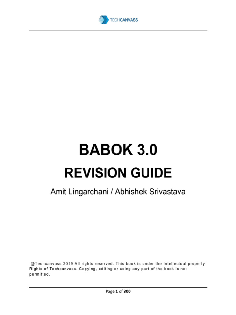 Babok Revision Guide v30 Printv2 1600 PDF - Gdrive.vip | PDF