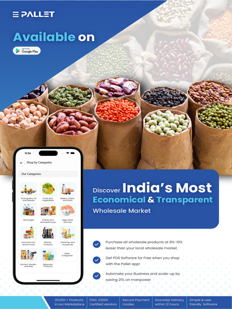 Pallet Brochure Design | PDF | Point Of Sale | Retail