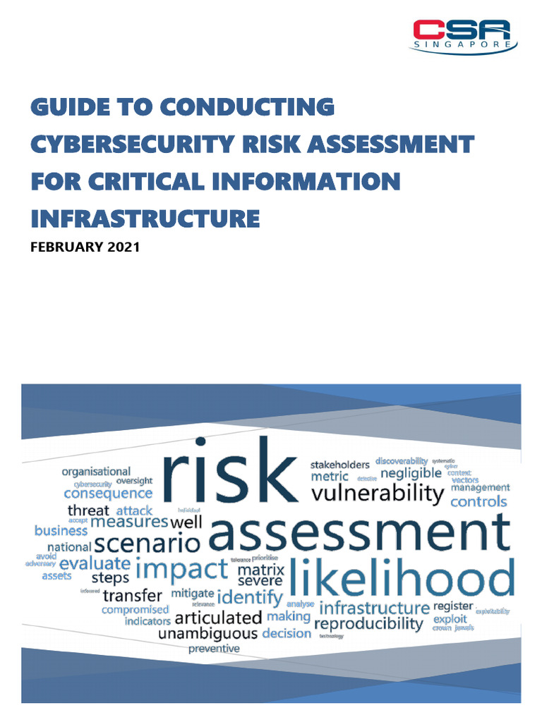 Guide To Conducting Cybersecurity Risk Assessment For Cii | PDF