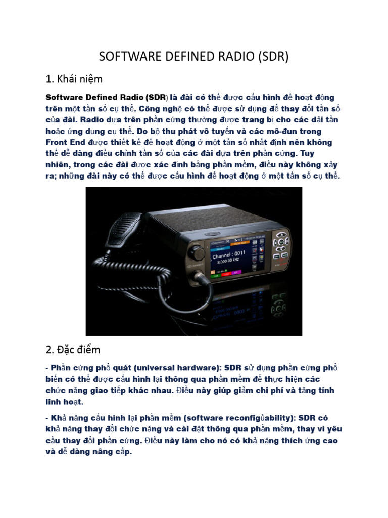Software Defined Radio | PDF
