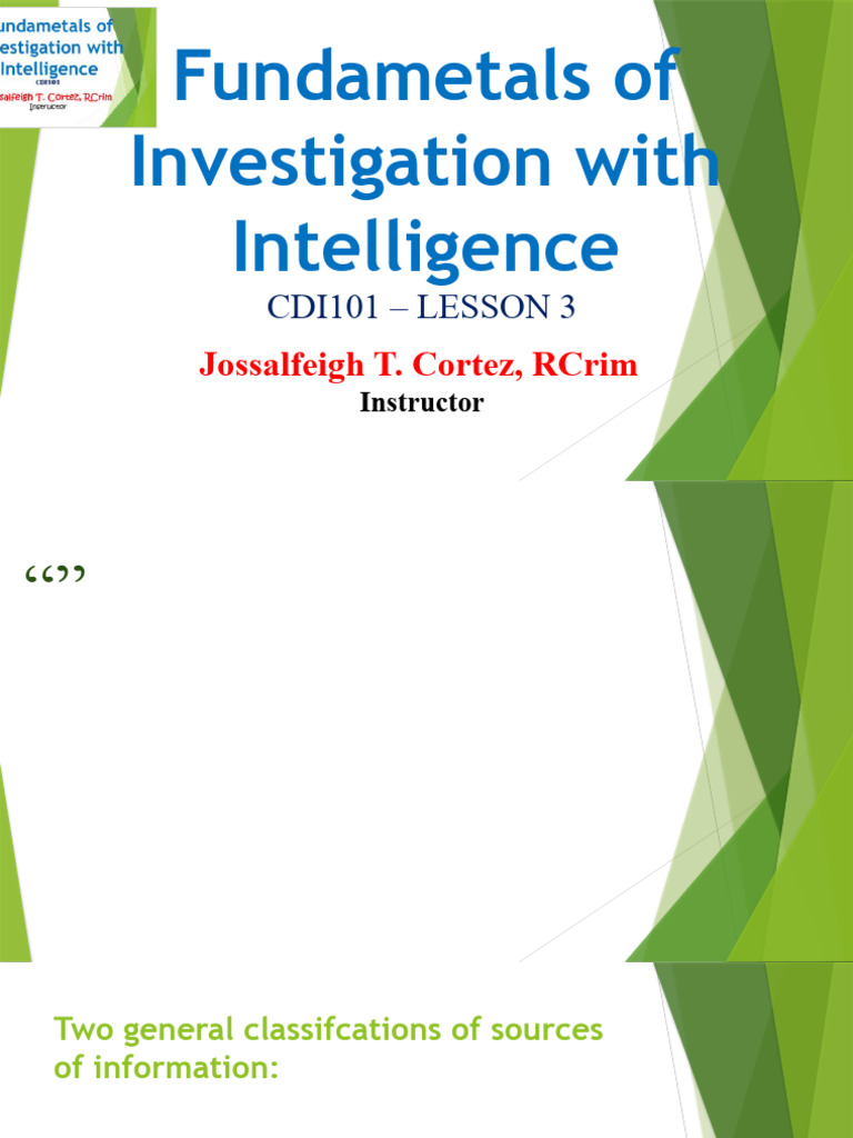 CD101 Lesson 3 | PDF