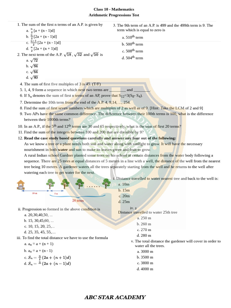 Ap And Coordinate Test Pdf