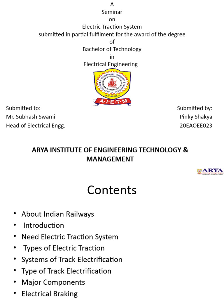 BTech Presentation Format | PDF