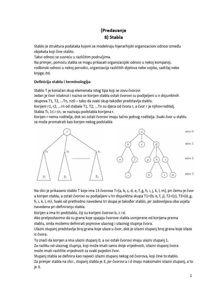 Teorijska Pitanja Za Ispit - Drugi Dio | PDF