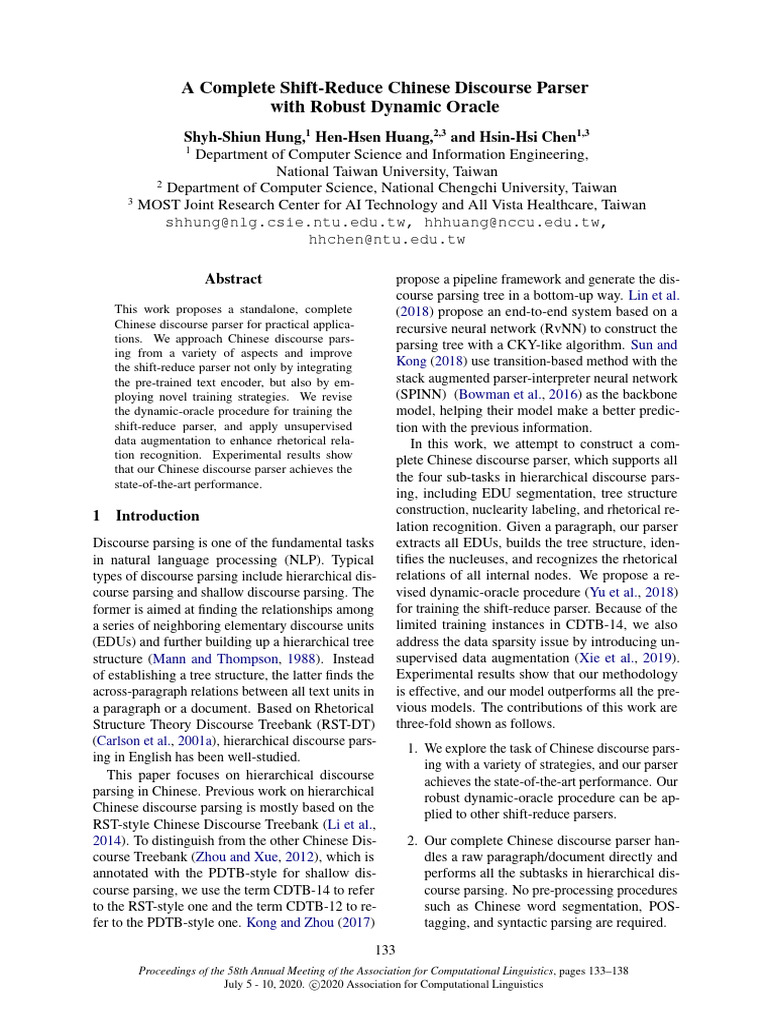 Acl 2020 | PDF | Computers