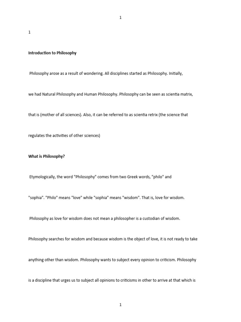 Philosophy Note 2-5 | PDF